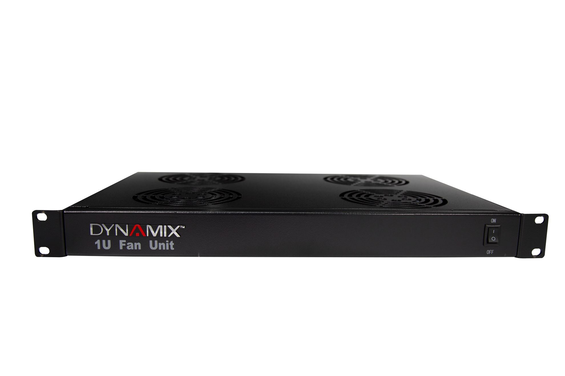 . DYNAMIX 1U Fan Unit with 4x fans. 19'' Installation. 290mm Deep