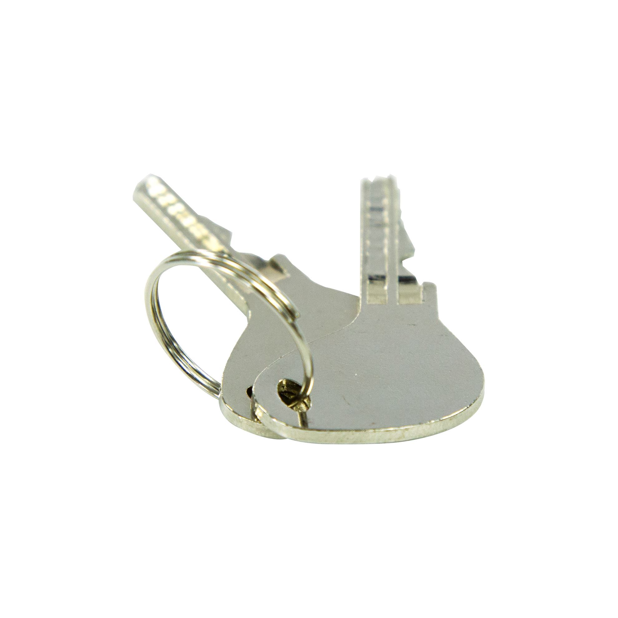 . DYNAMIX Uniquely Keyed Small Round Lock for Front & Rear Doors