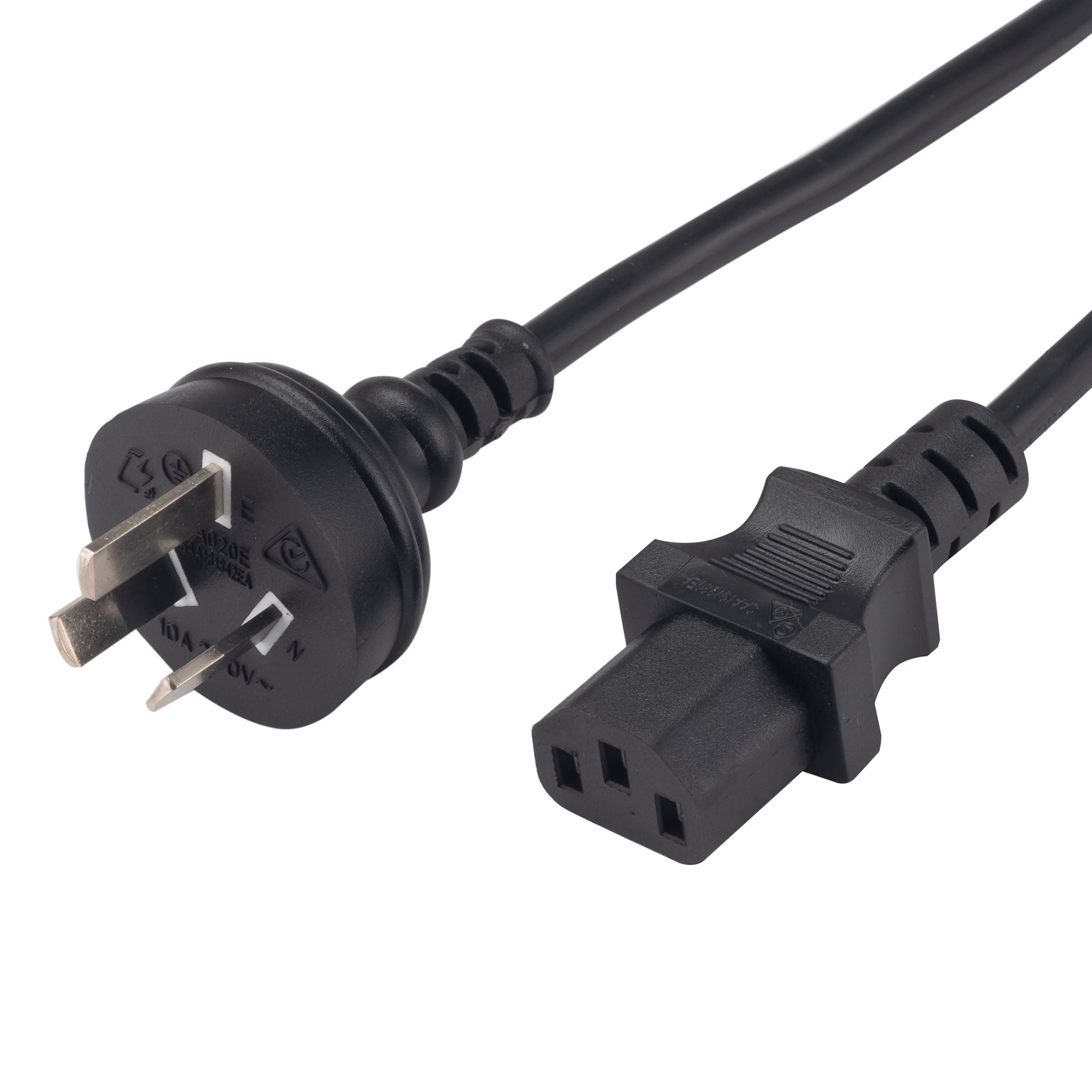 . DYNAMIX 1M 3-Pin Plug to IEC Female Plug 10A, SAA Approved Power